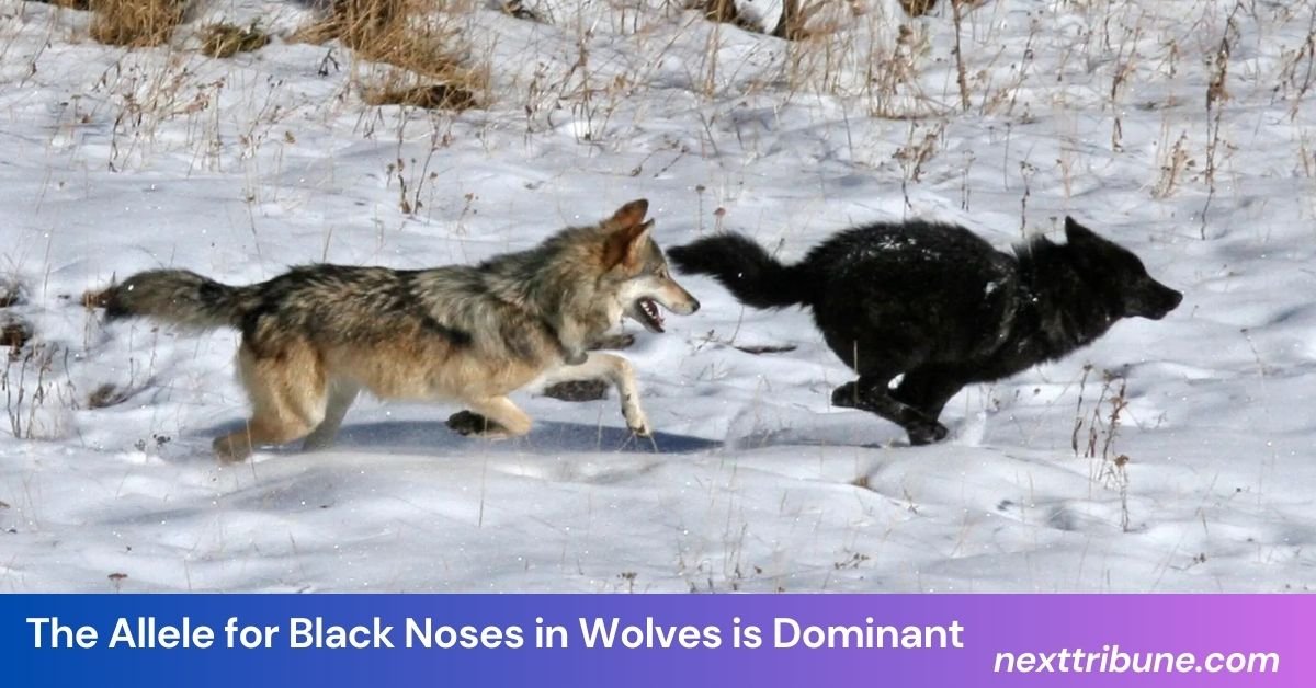 The Allele for Black Noses in Wolves is Dominant: Exploring the ...